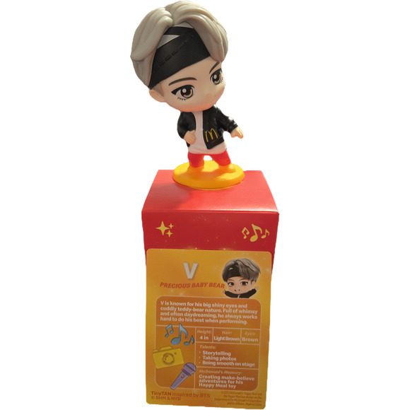 Bts | Toys | Mcdonalds Tinytan V Bts Happy Meal Red Box Encore Edition ...